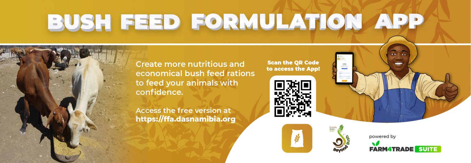 Bush Feed Formulation Application – Namibia Biomass industry Group (N-BiG)